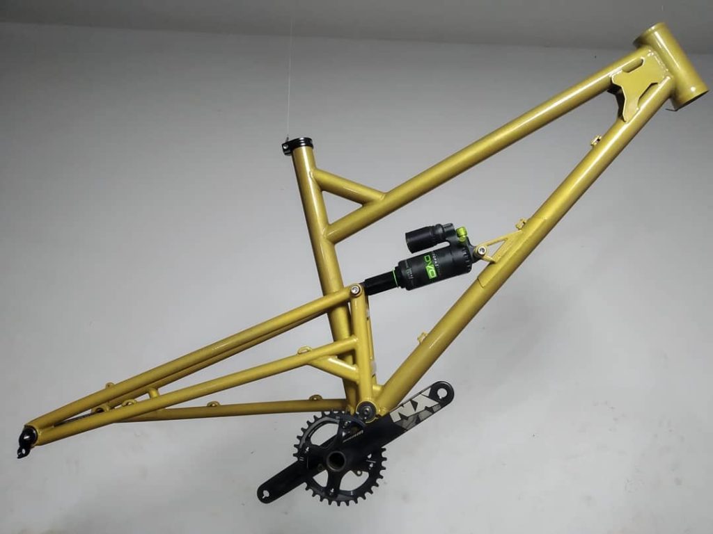 Custom Full Suspension MTB Frame - MarinoBike