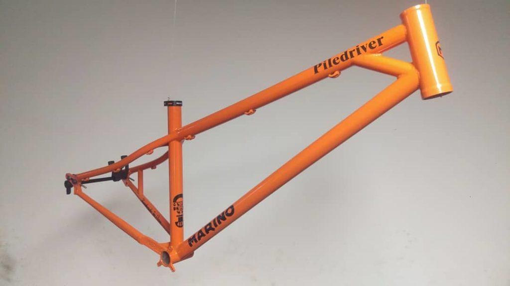 Custom Built Steel Hardtail MTB Frame - MarinoBike