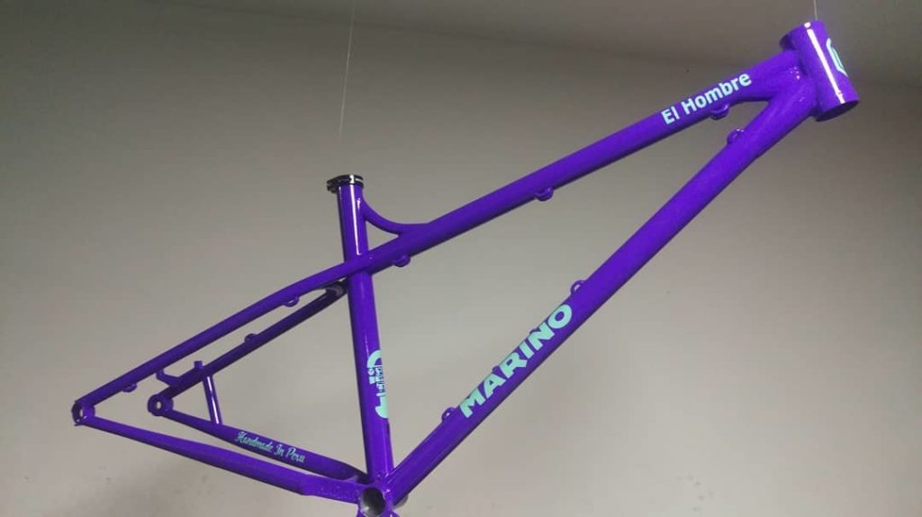 Custom Built Steel Hardtail MTB Frame - MarinoBike