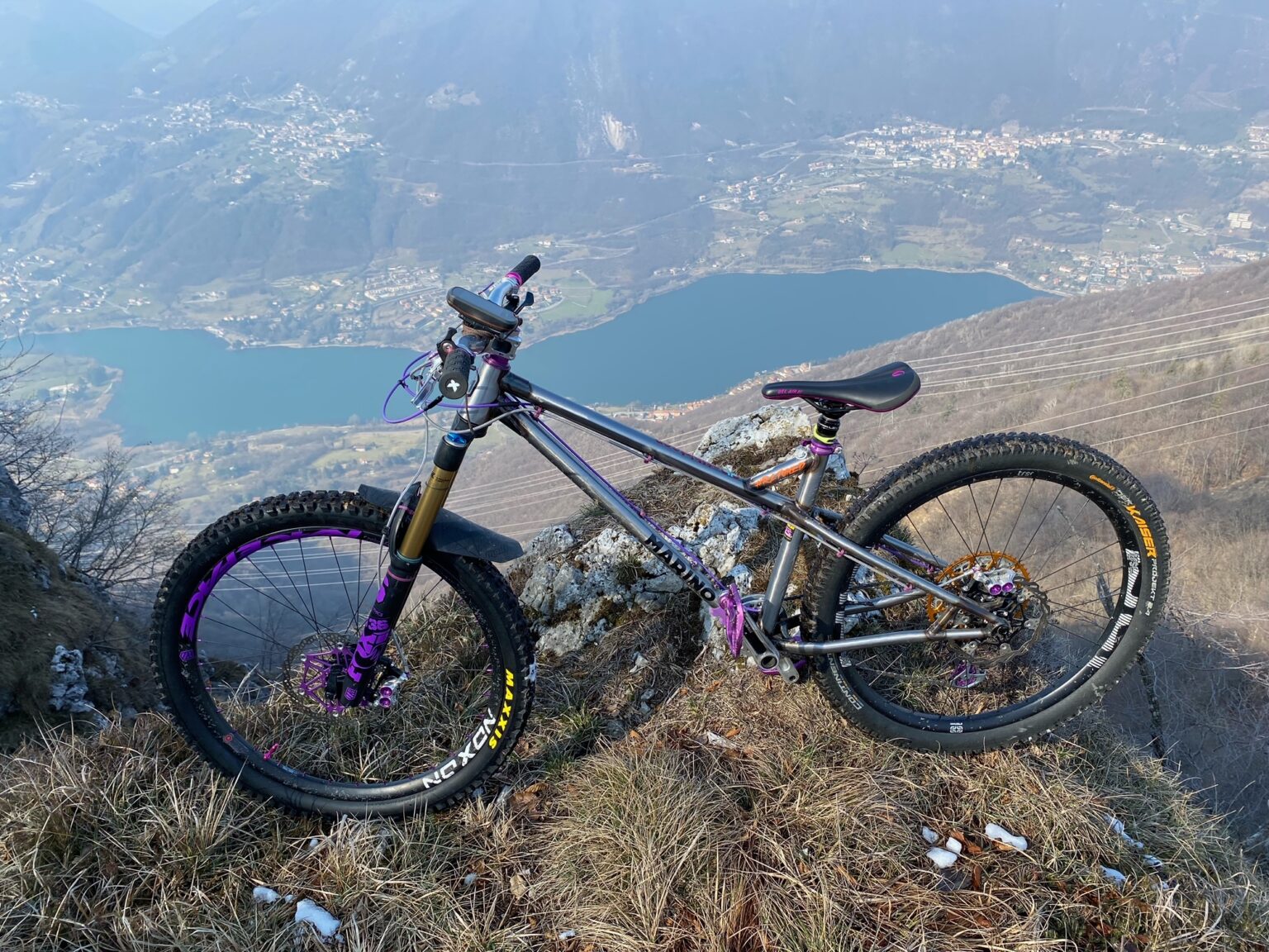 Custom Built Steel Hardtail MTB Frame - MarinoBike