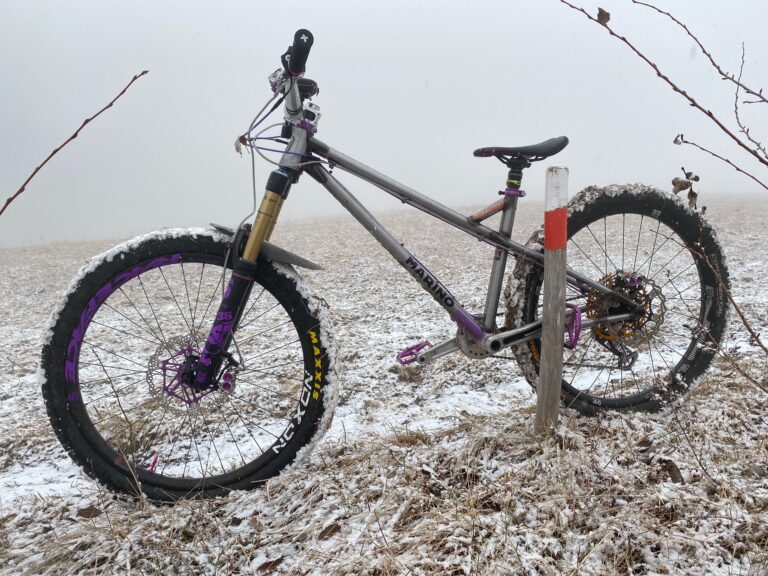 Custom Built Steel Hardtail MTB Frame - MarinoBike