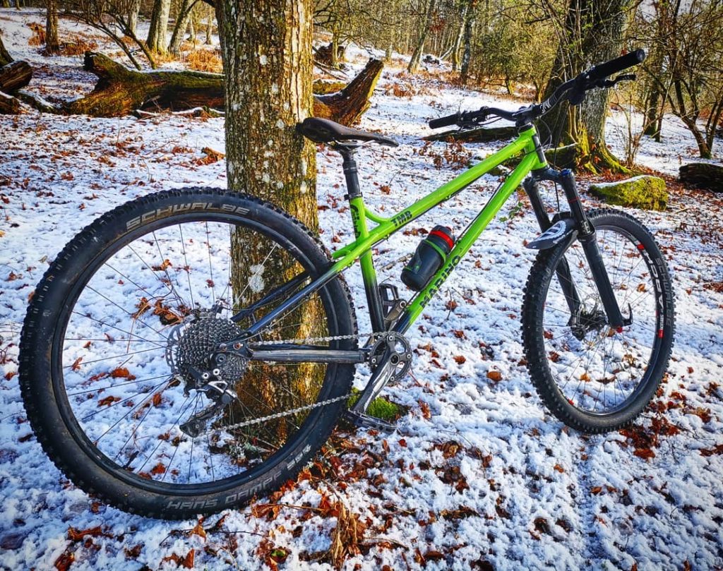 Custom Built Steel Hardtail MTB Frame - MarinoBike