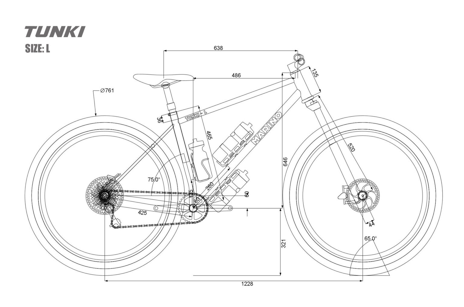 TUNKI Hardtail • new - MarinoBike