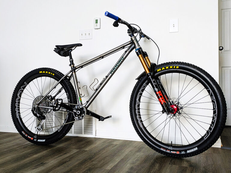 Custom Built Steel Hardtail MTB Frame - MarinoBike