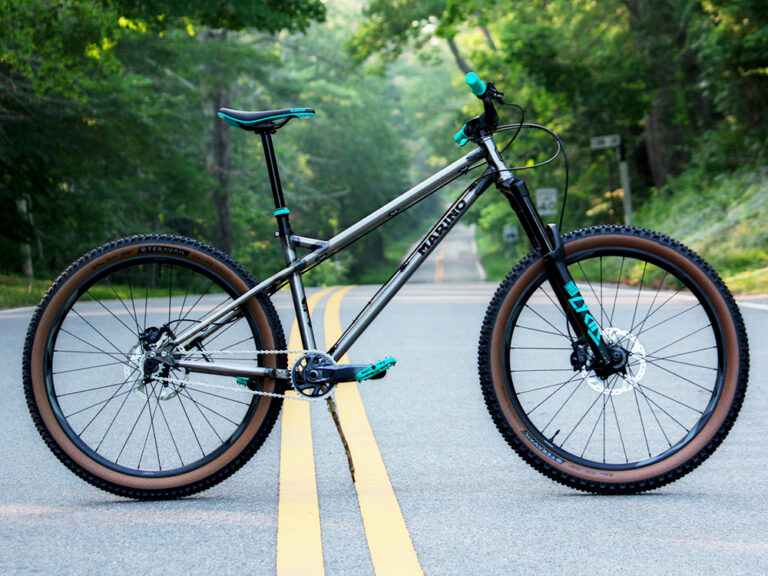 Custom Built Steel Hardtail MTB Frame - MarinoBike